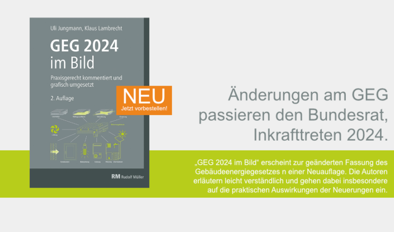 GEG 2024 - Neuausgabe GEG im Bild zur Novelle