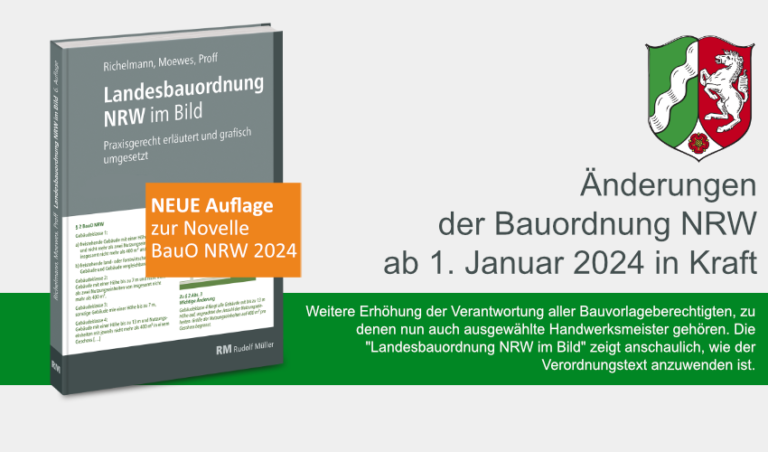 Änderung BauO NRW 2023 | Baurecht im Bild